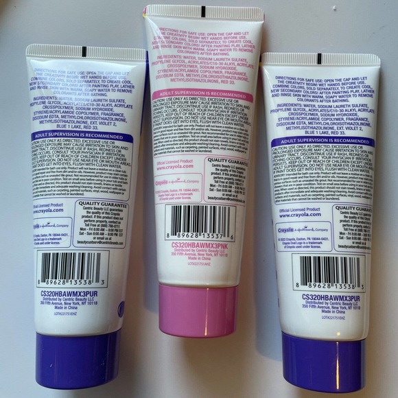 Crayola | Bath, Skin & Hair | 3 Pack Of Crayola Finger Paint Soap 2 ...